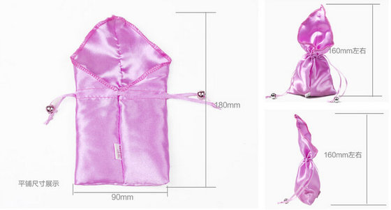 Party Promotion Wedding Candy Bags with ribbon rhinestone