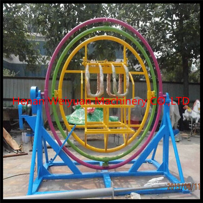 China Indoor fitness equipment park game human gyroscope ride 4 seats supplier