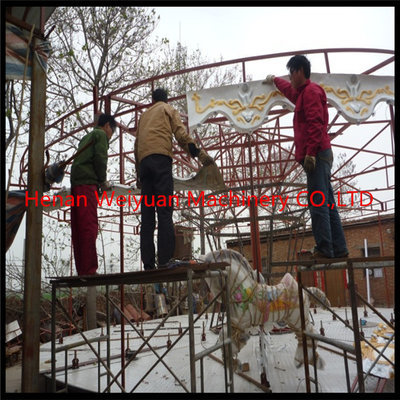 More than 10 years experience in fashion style luxury carousel 8 seats carousel horses supplier