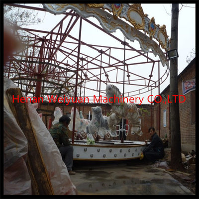 Popular and durable carousel horse for kids mechanical carousel horse ride supplier