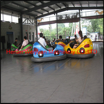 amusement rides steel floor electric net bumper car supplier