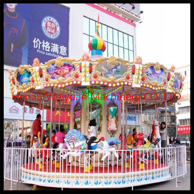 rides game 24 seats big luxury carousel horse for sale supplier