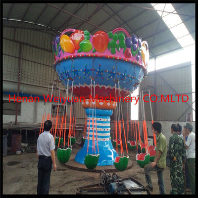 Thrilling Watermelon Rotating Chair Fruit Flying Chairs Kiddie Rides For Sale supplier