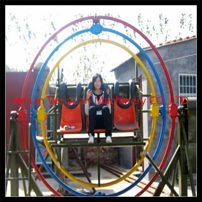 rotating playground rides 6 seats human gyroscope for teenagers and adults supplier