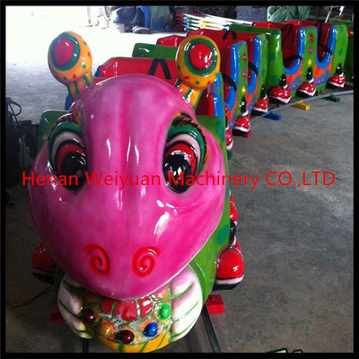 New Kiddie Amusement Train Rides for Sale----16 Seats Lovely Insect Train supplier