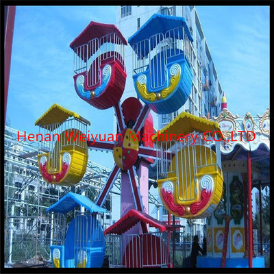 10 cabins kids mini amusement rides ferris wheel supplier