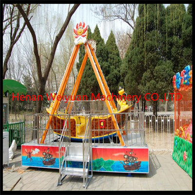 NEW outdoor playground pirate ship with trailer amusement ride supplier