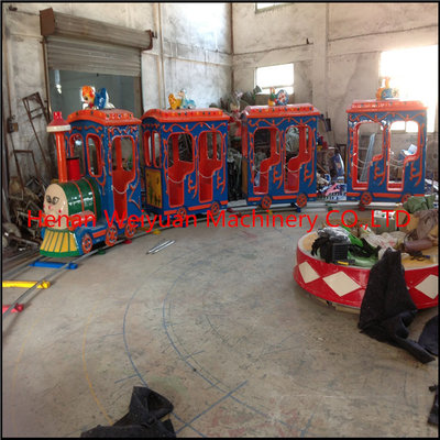 New amusement children games mini thomas train with track supplier