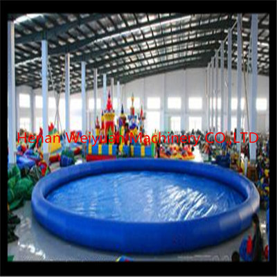 Certificated kids&amp;adults inflatable swimming pool,large above ground inflatable pool supplier