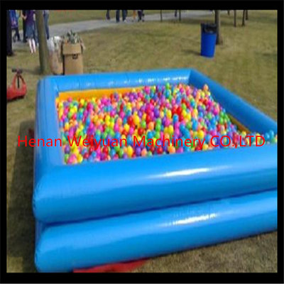 double tube inflatable pool/deep inflatable swimming pool supplier