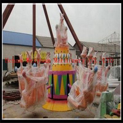 Fiberglass amusement rides kangaroo jumping kiddie ride for sale supplier