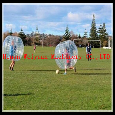 TPU Transparent Bumper ball size 1.25m/1.55m/1.8m supplier