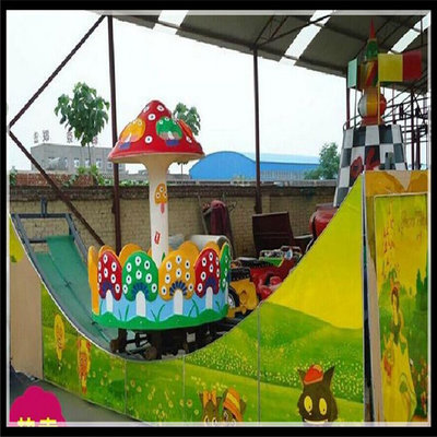 New  amusement park rides kids track rides double wave sliding car fairground rides supplier