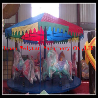 City &amp; Countryside Outdoor Playground Simple Kids Amusement Carousel Horse Ride for Sale supplier