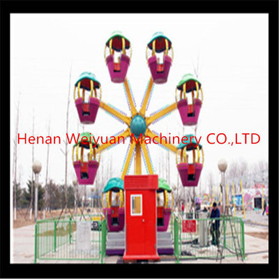 8 cabins  New fire balloon 32 seats mini ferris wheel for sale supplier