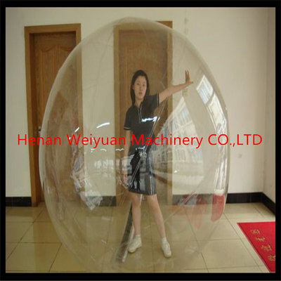 tpu transparent inflatable big water ball 2.5M diameter cheapest sale in China supplier