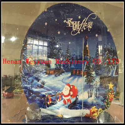 4M inflatable transparent snow globe for exhibition/Inflatable Christmas Snow Globe supplier