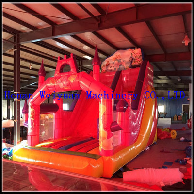 CE certificate  Fire-Proof  inflatable bouncer combo 5% disaccount , inflatable slide for kids supplier