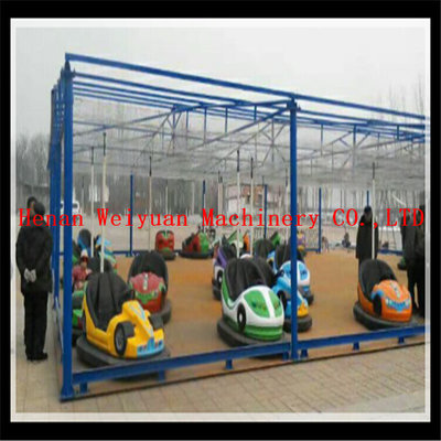 2 seats  fiberglass Amusement Rides Outdoor Indoor Floor Net Bumper Car supplier