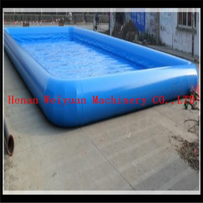 15*20m PVC0.9mm big water park equipment inflatable swimming pool bubble inflatable pool supplier