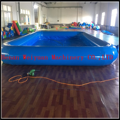 15*20m PVC0.9mm big water park equipment inflatable swimming pool bubble inflatable pool supplier