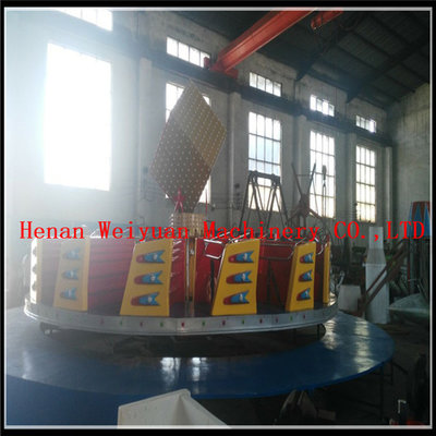 Popular Colorful  Kids Amusement Park Games Equipment Ballerina Rides  Fiberglass 24seats Kiddie Hully Gully supplier