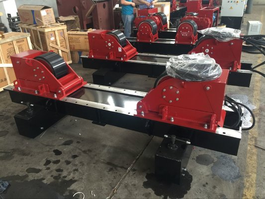 Dreht automatischer herkömmlicher Rotator des Schweißens-HGK-100, Drehen-Rolle doppelten Motor