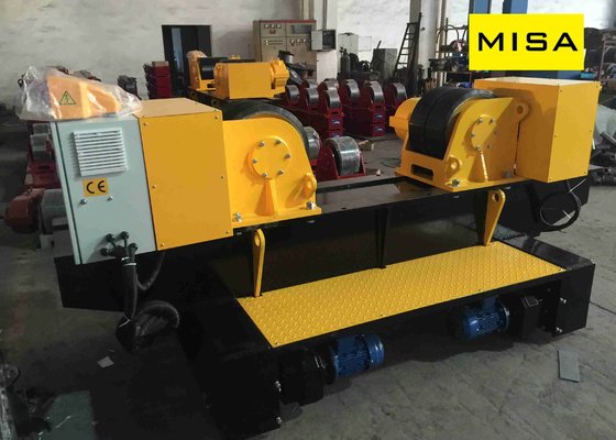 dreht sich das justierbare Schweißen des Rohr-40T, das Rolls mit Motor- 2*1.5KW und Φ400mm PU dreht