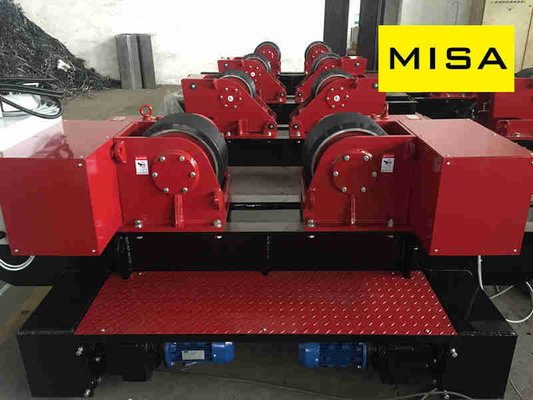 Selbst richtete automatische wachsende Linie Behälter-Drehen-Rollen mit PU-Rädern und Motor 2.2kw aus