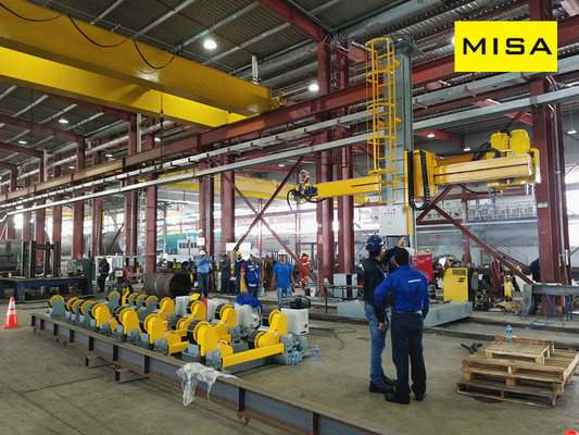 Kreis-Schweißen SÄGE 2.75kw 1.0m/Min Welding Column Boom For