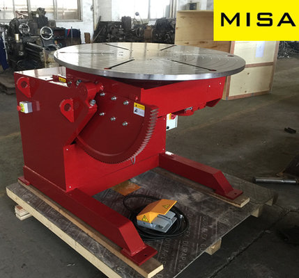 3 Drehenenergie Ton Fixed Welding Positioner Withs 1.5KW und 1400mm Drehentabelle