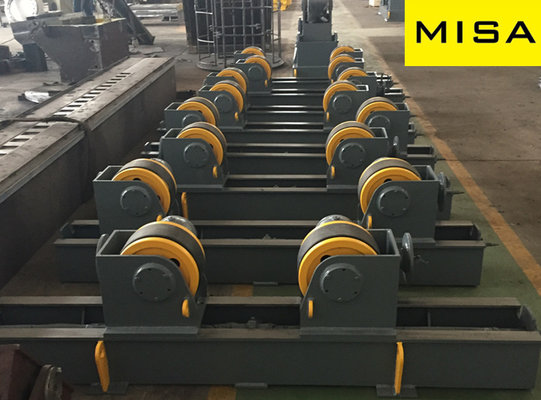 Ручная регулировка сваривая поворачивая Rolls винта руководства с 2 x 0.55kw для резинового сосуда