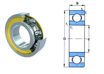 608, 609, 618, 628,MR31,MR137 Miniature Deep Groove Ball Bearings Metric and Inch Size