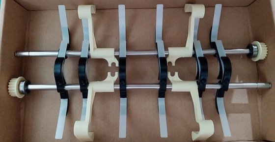 China Wincor C4060 VS module paddle shaft assy 1750106232 supplier