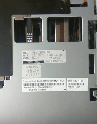 Fuijitsu NCR ATM PARTS Pre- acceptor 178N KD02189-D822  009-0027192 supplier