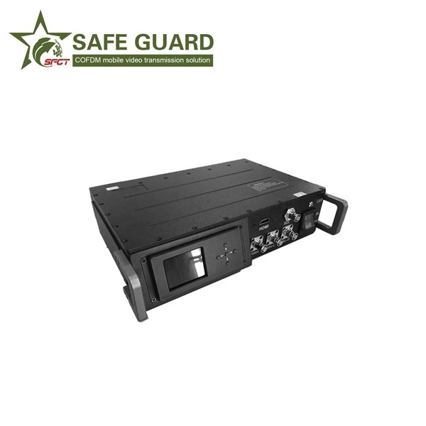 low frequency long range 25W COFDM video transmitter