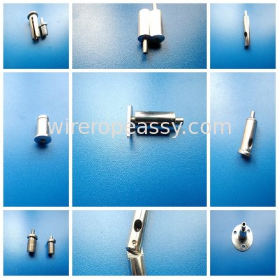 Industrial Copper Plated Nickel Lighting Lamp Hanging Kit 46mm Custom