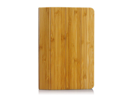 Eco-friendly Bamboo Ipad Mini Wooden Case , Tablet Computer Protective Shell