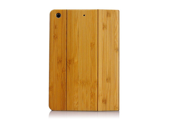 Eco-friendly Bamboo Ipad Mini Wooden Case , Tablet Computer Protective Shell