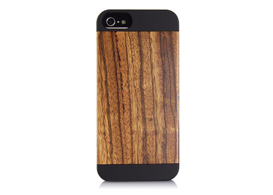Zebra Wood Mobile Phone Back Cases
