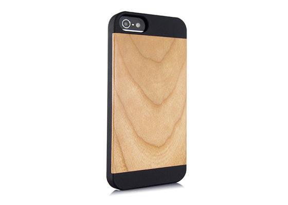 Handmade Wooden Apple Iphone Back Case
