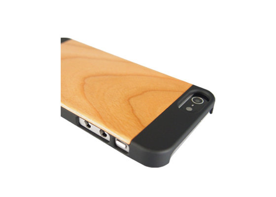 Handmade Wooden Apple Iphone Back Case