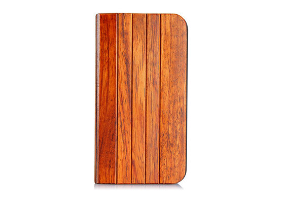 Handcrafted Real Wood Folio Apple Iphone Protective Cases / Mobile Phone Covers