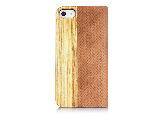 Genuine Leather Iphone 5S Folio Case