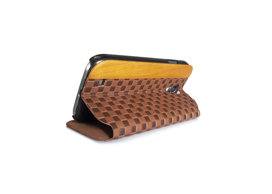 Stand Leather Flip Magnet Phone Case Samsung Galaxy S4 Folio Case for Smart Phone