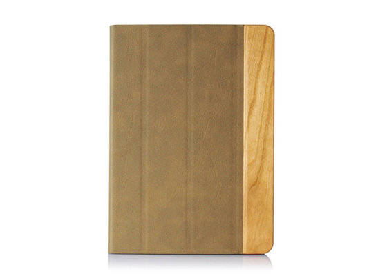 Tablet Leather Ipad Air Wooden Case 