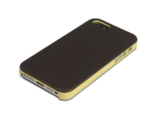 Leather Apple Iphone Protective Caese Iphone5 / 5s With PC Shell