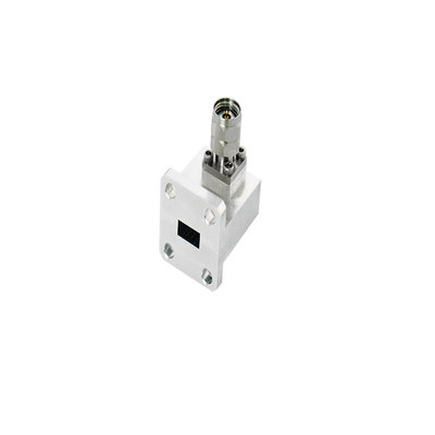 Frequency from 0.32 to 65 GHz  Waveguide to Coaxial Adapter