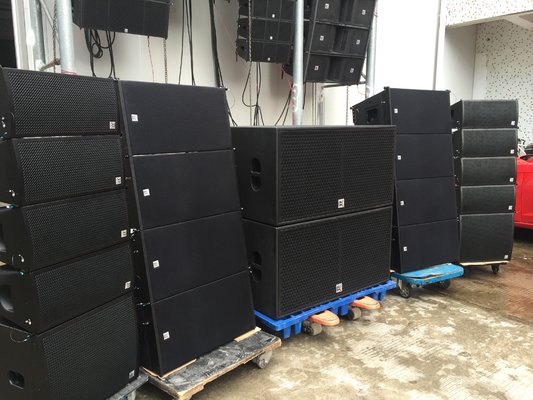 Real Sound Speakers  2x18 Subwoofer Big Subwoofers 2000watt Active Neodymium Sub-Bass