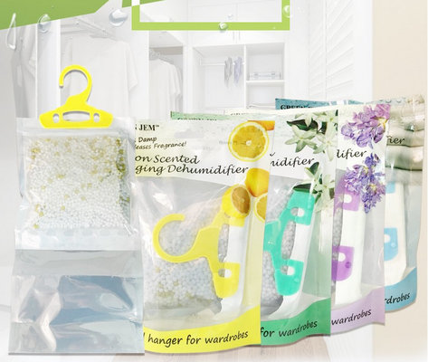 210g/230g/250g/300gEco-Friendly Disposable Scented Warehouse Dehumidifier Hanging Bag Calcium Chloride Drying Agent